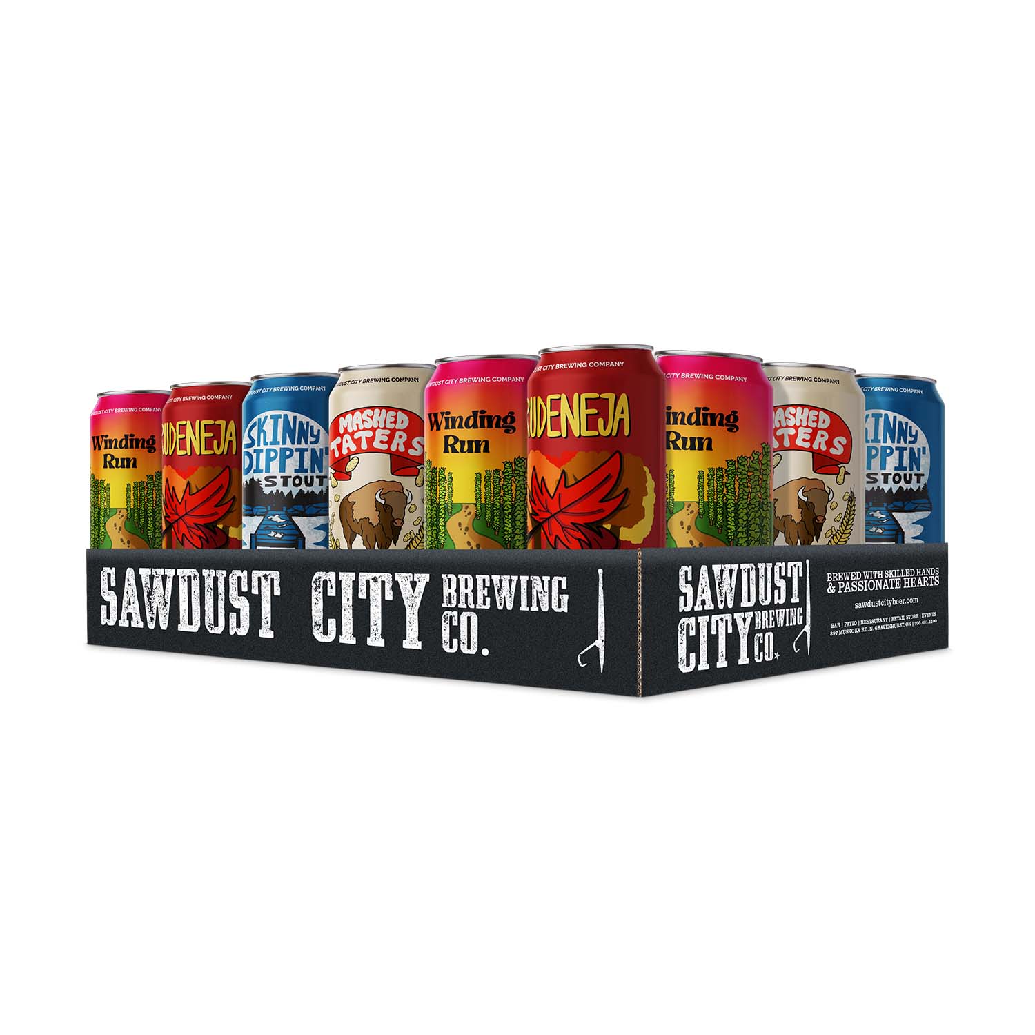 Sawdust City Funky Bunch Pack - Mixed Pack x 473ml Cans – Sawdust City ...